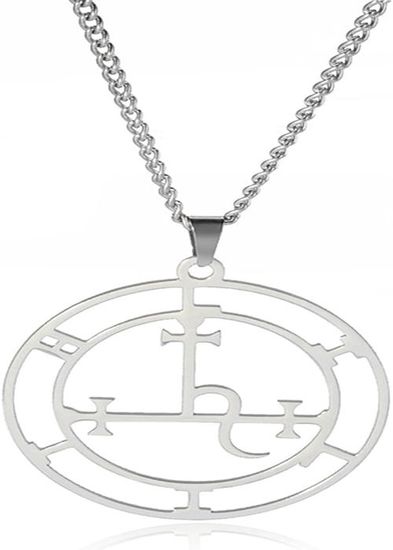 Collier Sigil De Lilith Avec Pendentif Desse Lilith Sigil Hcate Lucifer ...