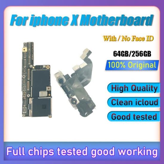 256 Go avec identification faciale-Carte mère 100% originale débloquée ...