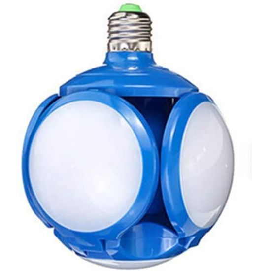 Plafonnier E27 Lampe D'Atelier Led Garage Lumières Pliant Football ...