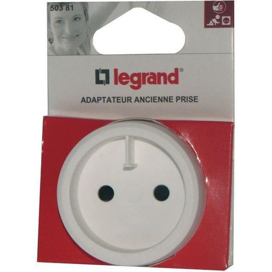 LEGRAND Adaptateur ancienne prise - 4.8 A