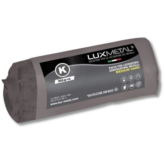 Pate A Polir Abrasive Medium Hard Noir 350 G De Polissage Metal Acier ...