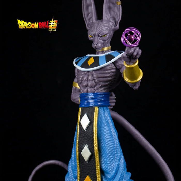 Figurine Dragon Ball Z Beerus en PVC, modèle de jouet, Statue avec ...