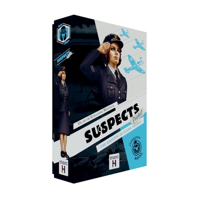 Jeu d'enquête - Studio h - Suspects Pocket L'opération Ravel - Multicolore - 8 ans - 2 joueurs ...