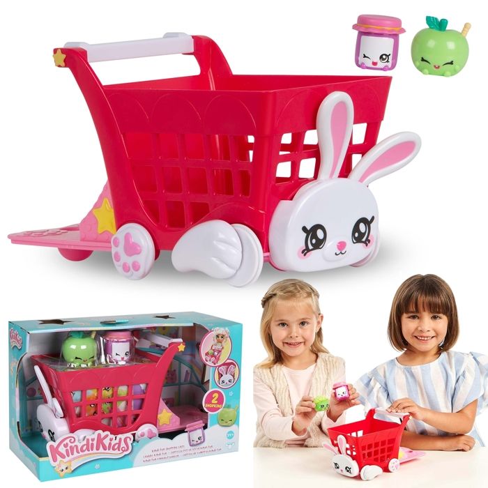 Kindi Kids Chariot de supermarché + 2pcs. Shopkins, jouet pour enfants ...