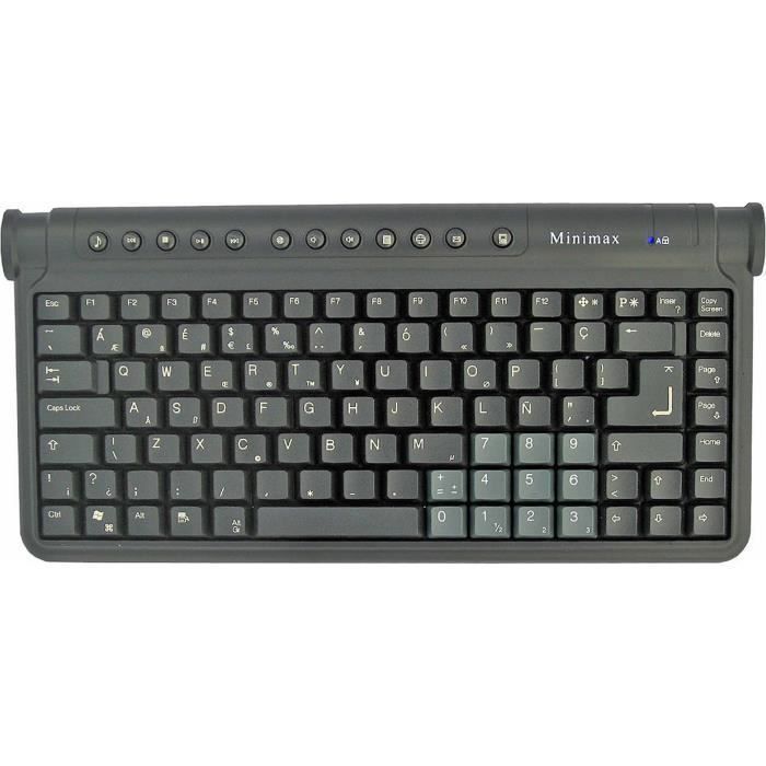 Clavier - Miimax - Us International - Qwerty compact - 103 touches ...