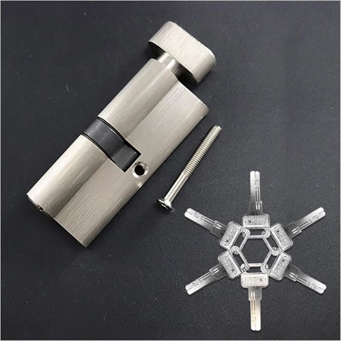 Cylindre de Serrure,Cylindre de Porte Verrouillage de porte ...