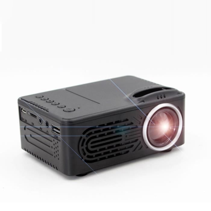 RD 814 Mini Projecteur LED Portable HD 1080 P Vidéoprojecteur Home ...