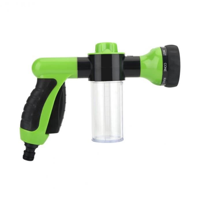 Vert - Outil de lavage 8 en 1, pistolet à Jet, distributeur de savon ...