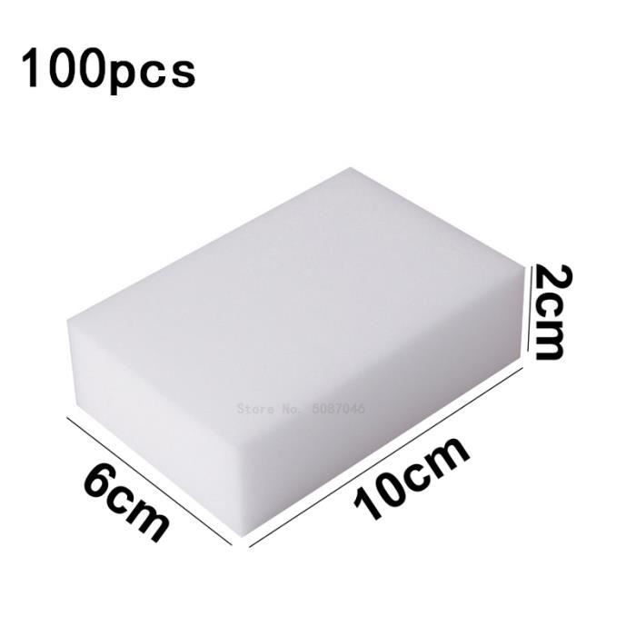 Éponge vaisselle,Éponge magique en mélamine, 100x60x20MM, outil de ...