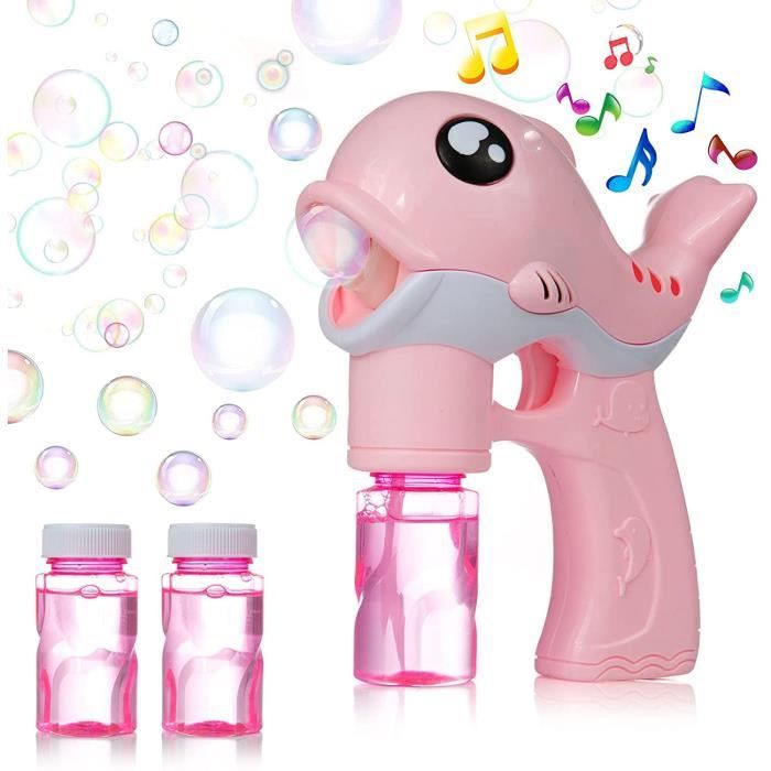 WolinTek Pistolet a Bulles Enfant,Machine a Bulle,Bulles de Savon ...