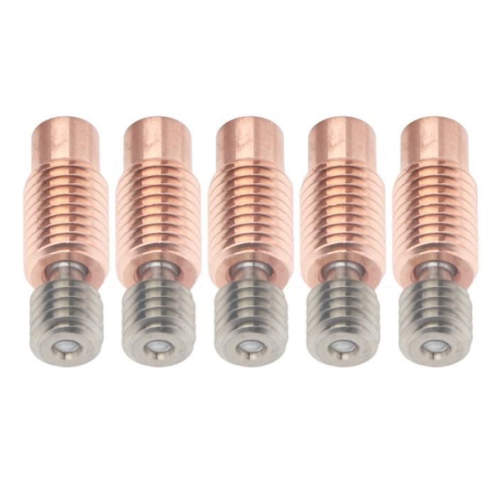 YID 5PCS Heatbreak Prusa I3 MK3 MK3S - Bonne isolation thermique ...