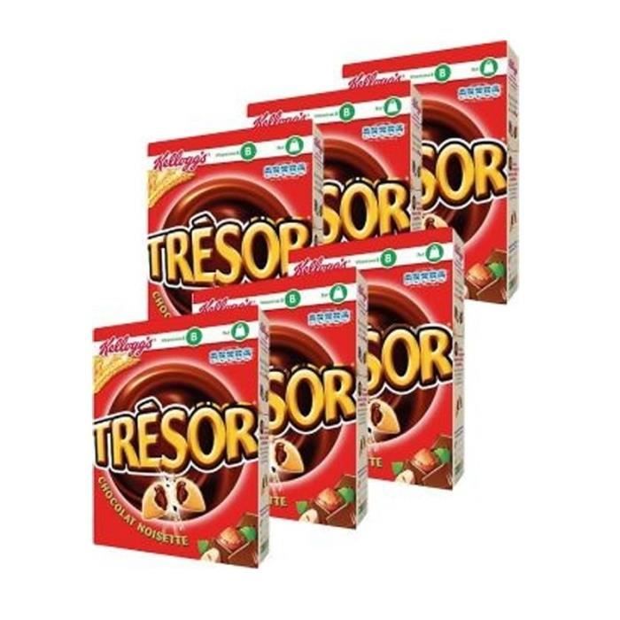 Trésor Choco Noisettes 6X400G - Cdiscount Au quotidien