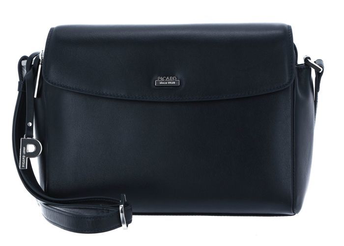 PICARD Sac à épaule bandoulière bleu en cuir pour femme - Really ...