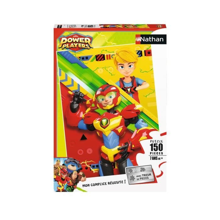 Puzzle 150 pièces - Nathan - Super Axel Power Players - Dessins animés ...