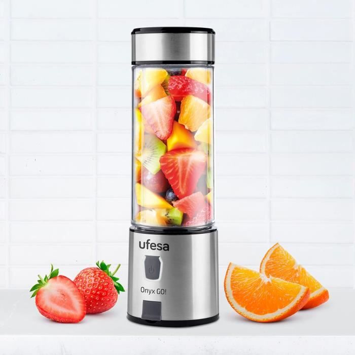 Onyx Go!, Mini Mixeur Portable, Blender, Smoothies, Rechargeable Usb ...