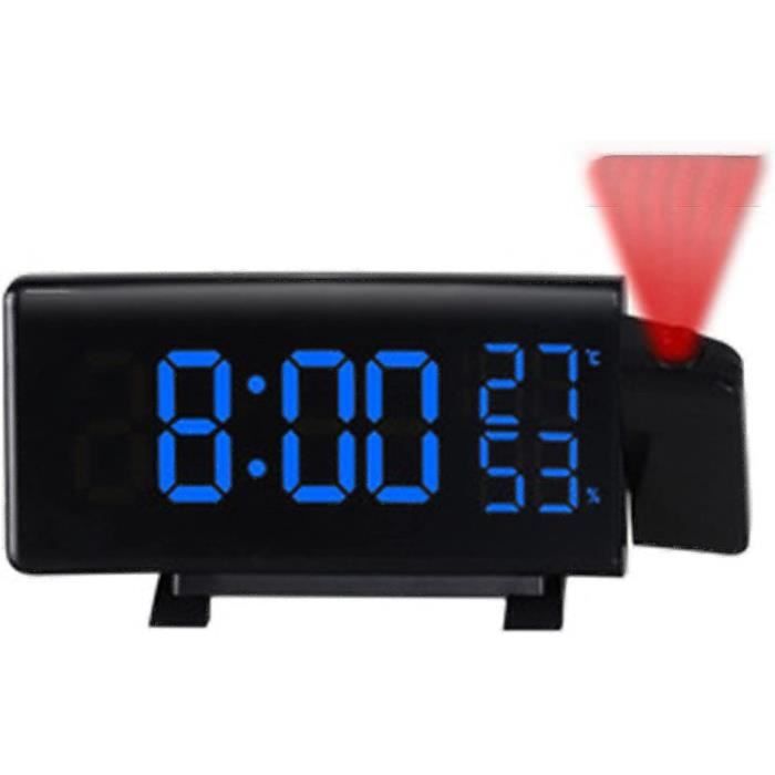 Reveil Projecteur Plafond, Radio Reveil Avec Double Réveil [Écran 3 ...