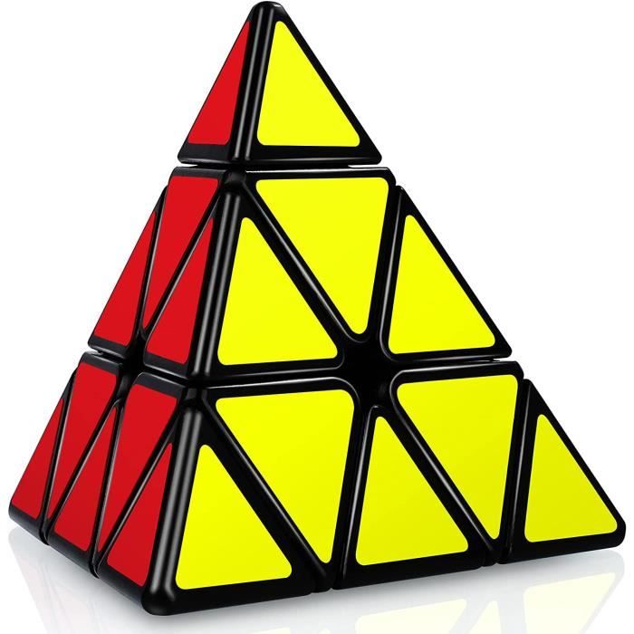 JQGO Pyraminx Cube Triangle Cube, 3x3 Triangle Pyramid Magic Cube ...