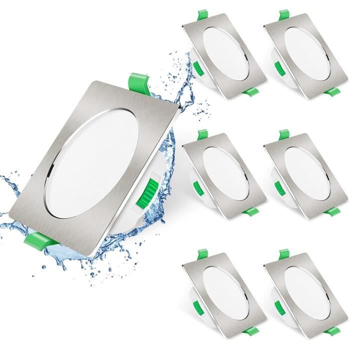 ALUSSO LIGHTING Spot LED Encastrable, 7W Spot Led Dimmable 230V, Blanc Chaud 3000K Blanc Neutre ...