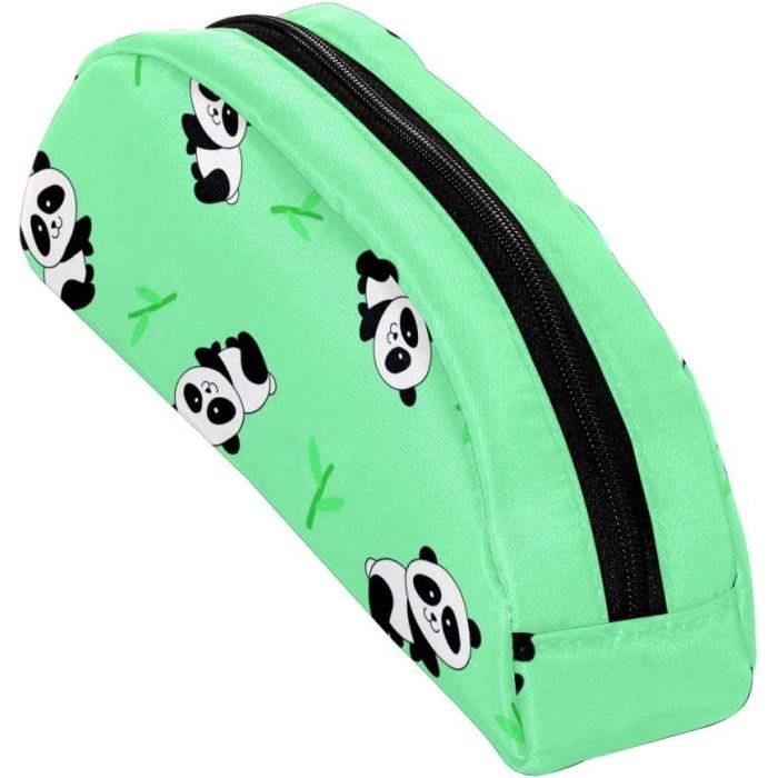 Kawaii Trousse À Crayons Avec Motif Panda Mignon Pour Stylos Et Crayons ...
