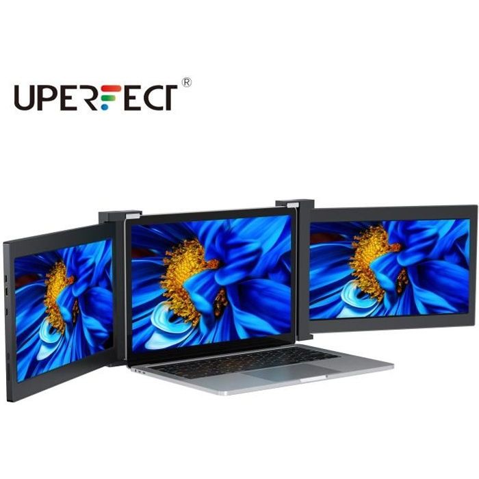 Écran Portable - UPERFECT - 2 x 14" - 1080P - IPS - Double Moniteur ...