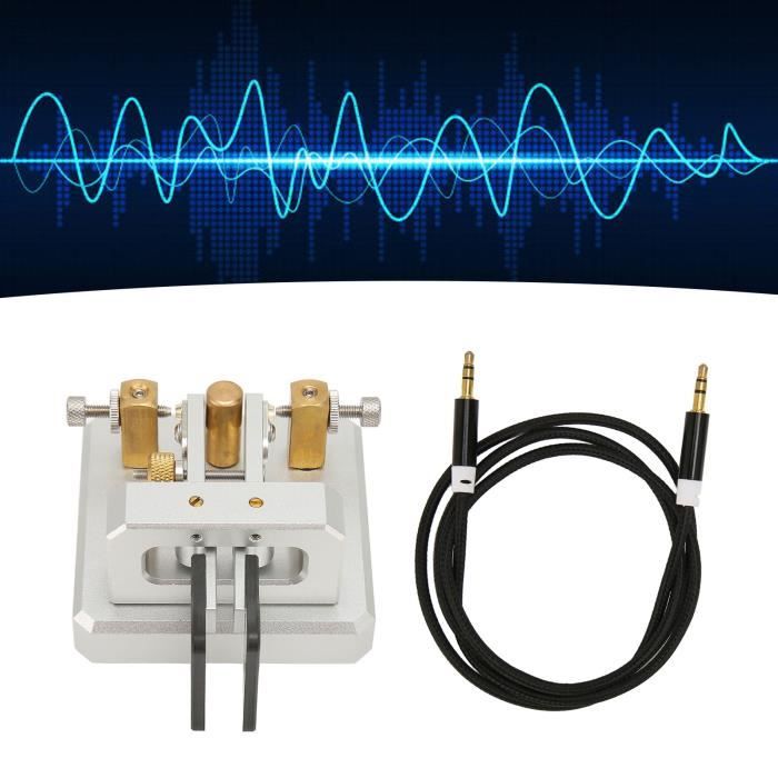 Clé de Code Morse CW Clé de Code Morse, Double palette, automatique, à ...