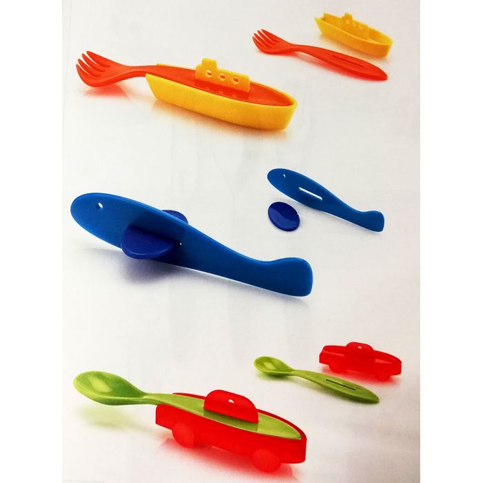 SET POSTO TAVOLA TRAFFIC BIMBI COLORATO GUZZINI ACCESSORI CUCINA TAVOLA ...