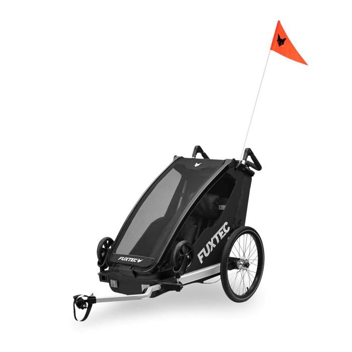 Remorque vélo enfant FUXTEC FX-FA1S Sport Cruiser Mini - poussette 2-en ...