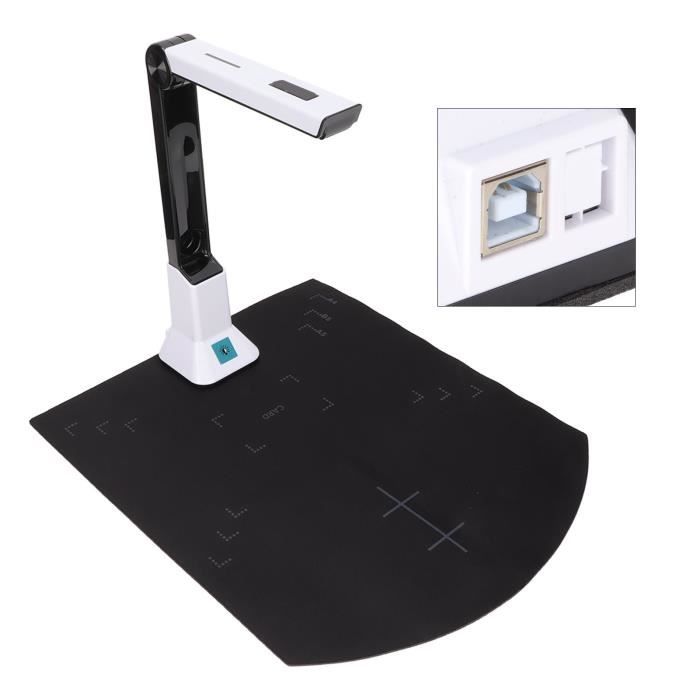 ETO- Caméra de documents USB Caméra de Documents, HD 8 Millions de ...