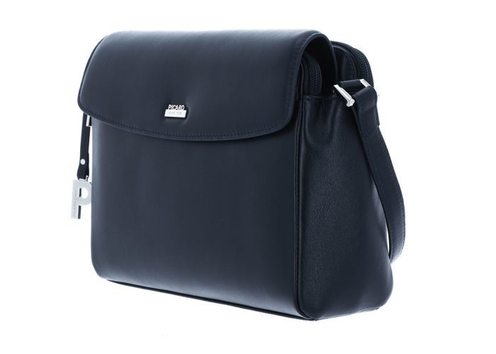 PICARD Sac à épaule bandoulière bleu en cuir pour femme - Really ...