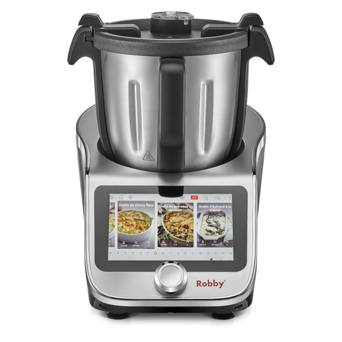 Robby Robot cuiseur multifonctions connecté avec bol xl, balance ...