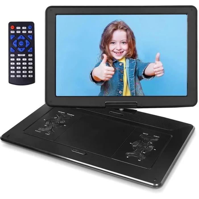 Ehskzjh Lecteur Dvd Portable 22" Avec Grand Écran Lcd Pivotant 16:9 De ...