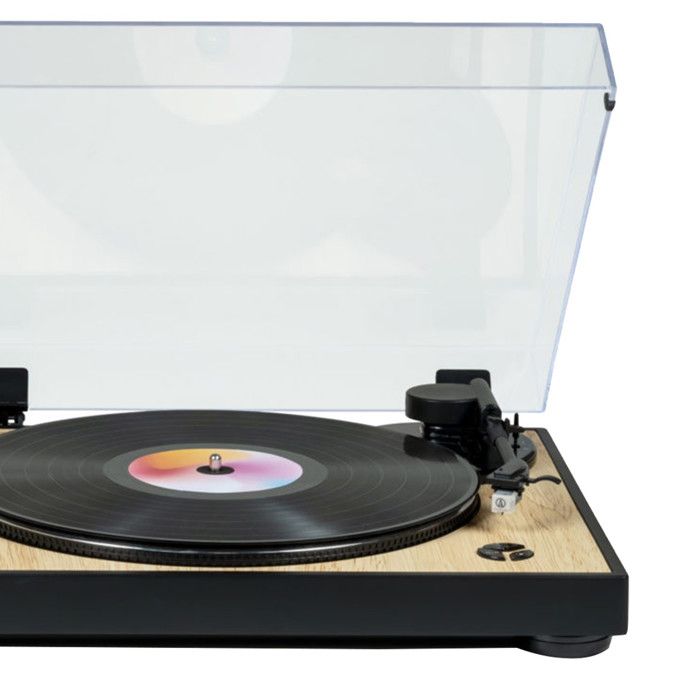 Tourne Disque Platine vinyle Thomson TT300 - BOIS/NOIR - 33/45 tours ...