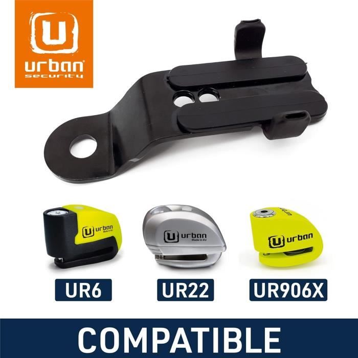 Urban UR351 Support de transport pour antivol moto bloque disque alarme ...