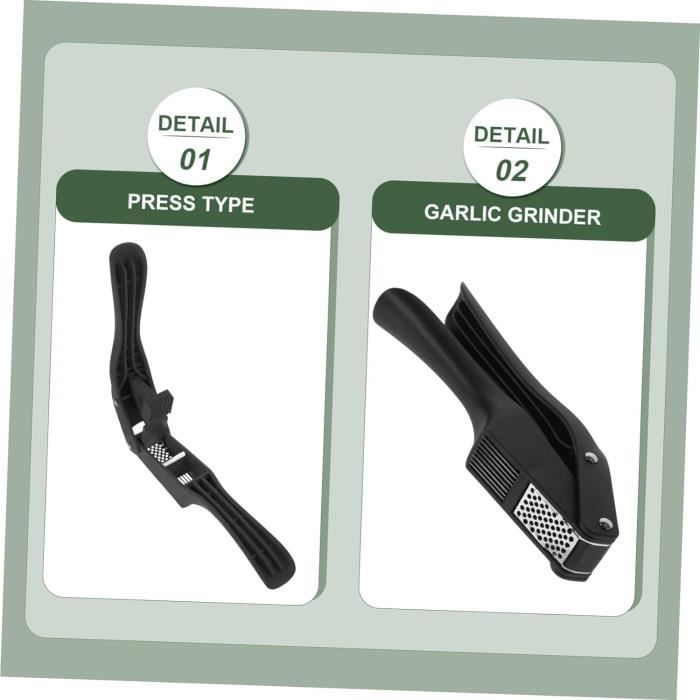 Pince À Ail En Acier Inoxydable Coupe-Ail Trancheuse De Pommes De Terre ...