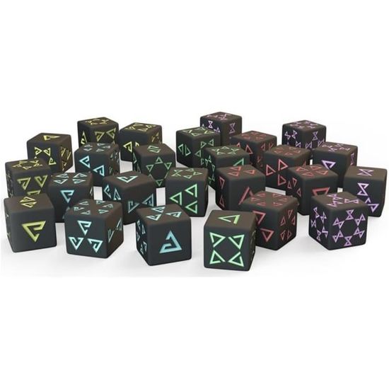 Jeu de plateau - The Witcher - Old World Dice Set - 25 pièces ...