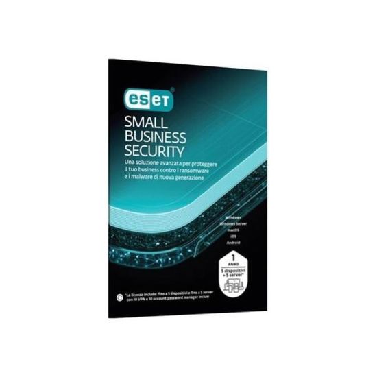 ESET Small Business Security 5 Client + 5 Server | Antivirus, VPN ...