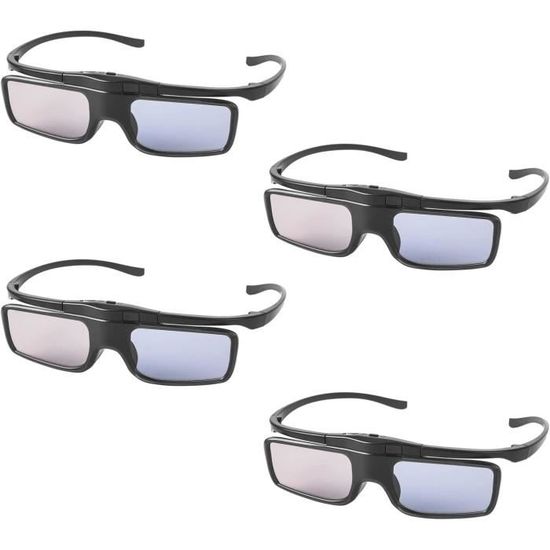 Lunette 3D, Rf Lunette 3D Active Obturateur Rechargeables Convient Aux ...