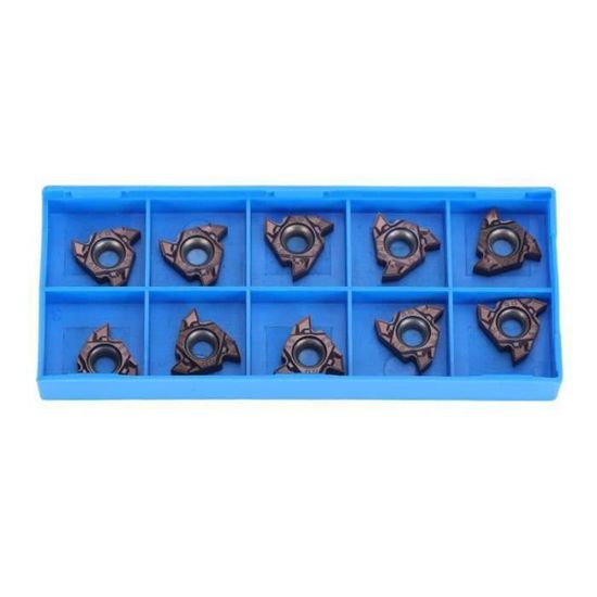 Fdit inserts de filetage indexables 10 pièces filetage inserts tour CNC indexable lame en ...