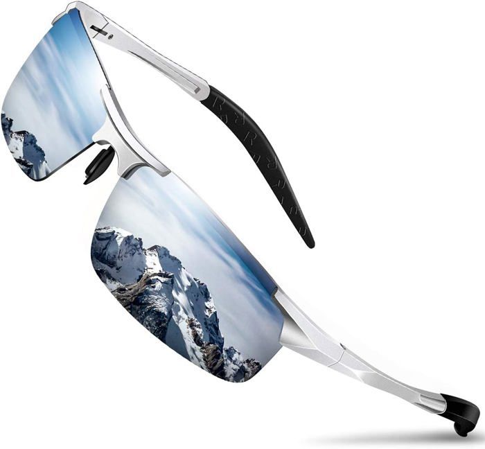 Lunettes De Soleil De Conduite Pour Hommes Hd Polarisées Rétro Vintage