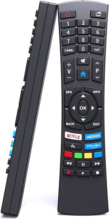 Télécommande Rc1822 Medion Pour Medion Tv, Télécommande De Rechange ...