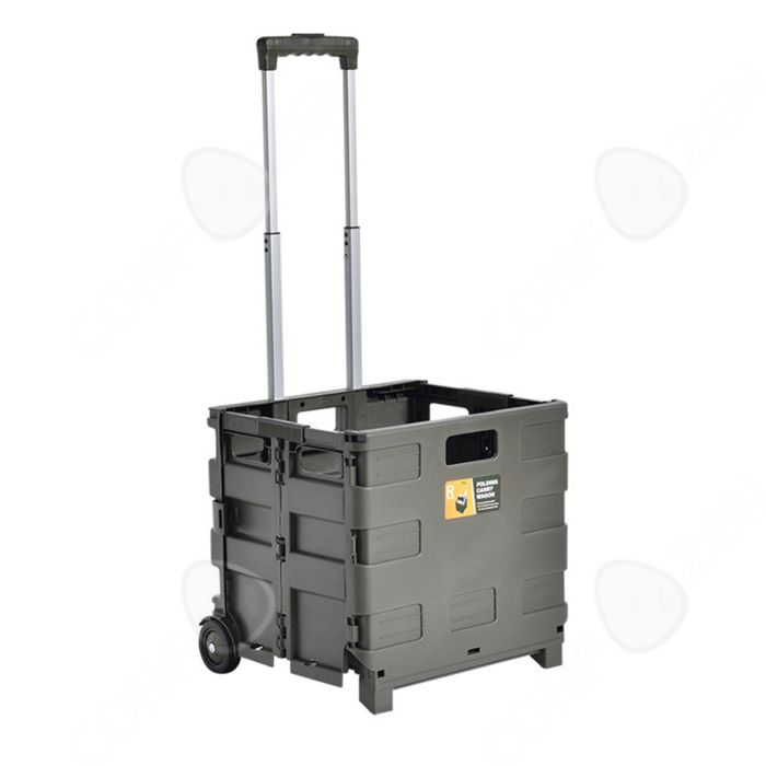 Chariot de courses 25L 4 roues chariot de courses pliable panier ...