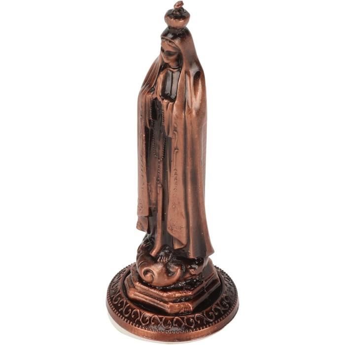 Mini Statue De Vierge, Sculpture De La Vierge Marie En Alliage De Zinc ...