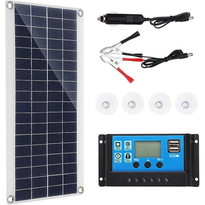 Panneaux Solaires 300W 12V Panneau Solaire Panneau Solaire Étanche Panneau Solaire Cellule ...