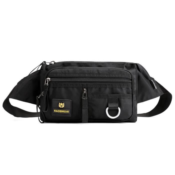 La couleur noire Sac de poitrine Anti-vol pour téléphone portable ...