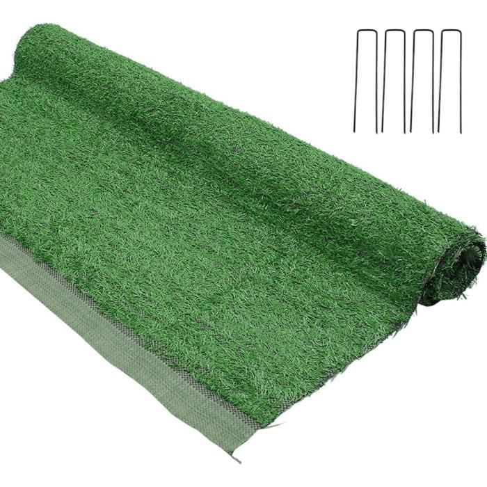 Tapis Artificiel Gazon Tapis de Pelouse en Plastique Synthétique ...