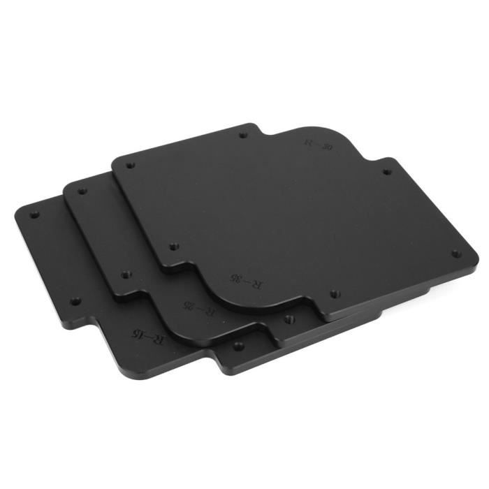 Sonew Gabarit d'angle R 3 pièces R coin modèle gravure coupe machine ...