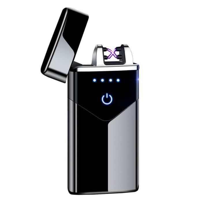 Allume cigare électronique tactile à double Arc USB Rechargeable coupe ...