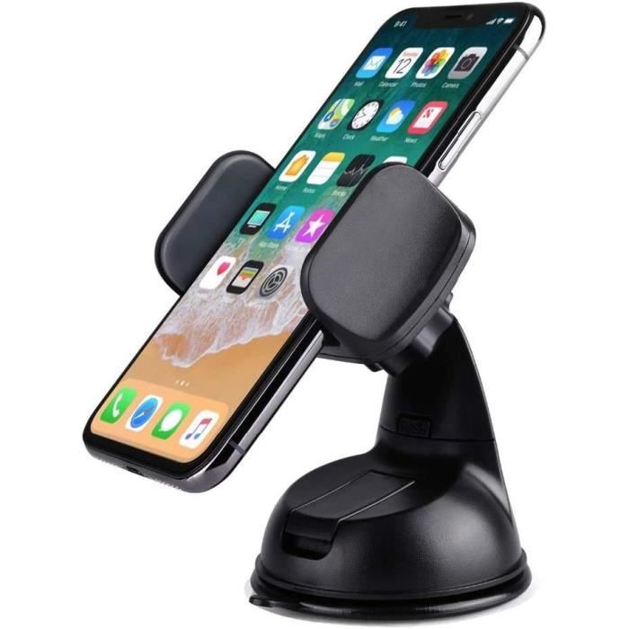 Support De Téléphone Portable De Voiture Rotatif À 360° Universel Pour Tableau De Bord Avec ...