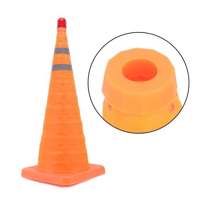 SUC-cne de sécurité pliable Cne de Signalisation Pliable 70 X 30 X 30 ...
