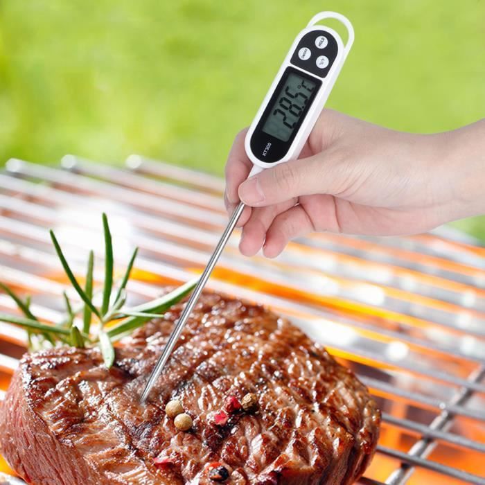 EJ.life Food Thermometer, Portable Digital Cooking Thermometer, for Hot ...